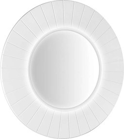 Sapho Lumiro - Zrcadlo s LED osvětlením, průměr 75 cm, matná bílá LR750-3131S