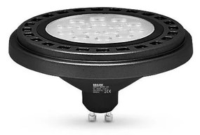 Brilum | LED Žárovka AR111 GU10/12W/230V 4000K černá 30° | B3521