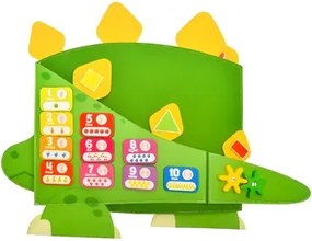 2KIDS TOYS Activity board Dinosaurus / Senzorická deska / textilní / o