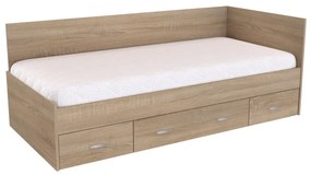 Postel Pluto 90x200 dub natur