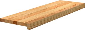 Nášlapy na schody 8 ks světle hnědé 80x30x2 cm masivní dub 3282972