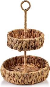 Servírovací stojan AMPARO 31 cm vodní hyacint natural