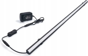 Led Lampa Rohová 100CM Profil Napájecí Adaptér Vypínač 4500K