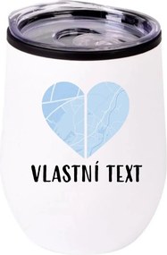 Personalizovaný termohrnek "BOWL" - Dvě místa, jedno srdce