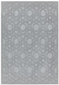 Tribeca Design Kusový koberec Secco Silver Geometric Rozměry: 160x230 cm