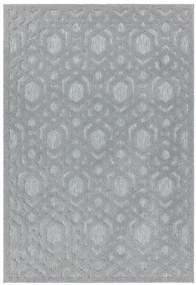 Tribeca Design Kusový koberec Secco Silver Geometric Rozměry: 80x150 cm