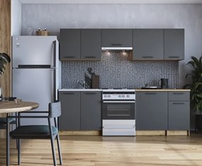 Halmar kuchyňská linka DARIA 240 antracit
