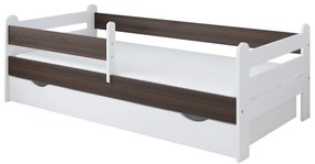 BabyBeds Dětská postel RYSIO Velikost postele: 160x80 cm, Barevné provedení: Růžová, Úložný prostor: Ano, s úložným prostorem Bílá