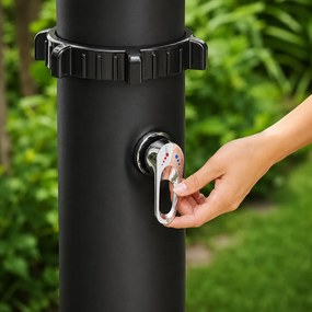 Solární sprcha KARIBIK, 35 l, černá Jurhan