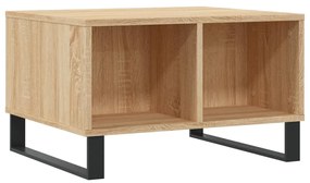 Konferenční stolek dub sonoma 60x50x36,5 cm kompozitní dřevo - Default Title