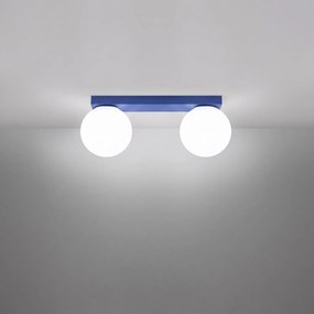 Sollux Lighting Stropní svítidlo YOLI 2 ultramarín