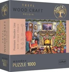 Trefl Wood Craft Origin - Puzzle - U krbu  / 1000 dílků / 51.9 x 37.5