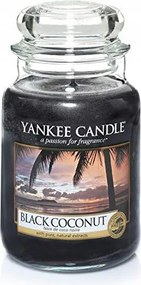 Vonná Yankee Candle Classic velká, černý kokos 623 g