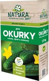 NATURA Přírodní hnojivo pro okurky, cukety a dýně a melouny 1,5 kg