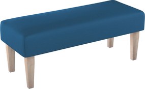 Dlouhá lavička 100x40cm barva tmavě modrá