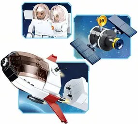 Sluban Space M38-B0925 Saturnská expediční raketa / LEGO - kompatibiln