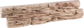 Obklad Vaspo břidlice Fatima zlatá 8,8x37,5 cm reliéfní V52401