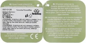 TEDDIES Plyšová veverka / 19 cm / od 0 měsíců