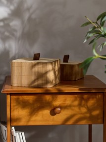 Sinsay - Úložné boxy 2 ks - béžová