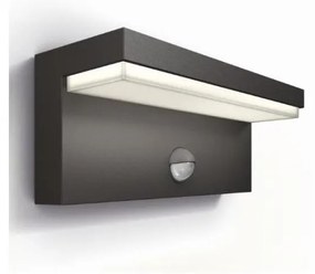 Philips - LED Venkovní nástěnné svítidlo se senzorem BUSTAN LED/3,8W/230V IP44
