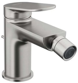 Duravit Wave - Bidetová baterie s výpustí, kartáčovaný nerez WA2400001070