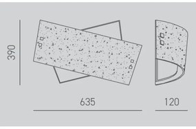 Gea Luce CAMILLA P M arg - Stropní svítidlo CAMILLA 2xE27/70W/230V 63,5 cm stř.