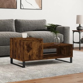 Konferenční Stolek 100X50X45 Cm Kompozitní Dřevo - Kouřový dub