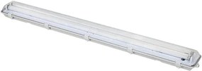 Stropní světlo solight stropní osvětlení prachotěsné, g13, pro 2x 150cm led trubice, ip65, 160cm