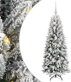 Umělý vánoční stromeček Bílá 120 cm PVC, plast, ocel a PE 3396024