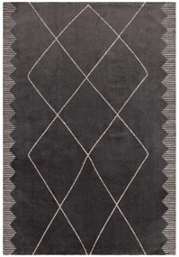 Tribeca Design Kusový koberec Arone Diamond Black Rozměry: 120x170 cm