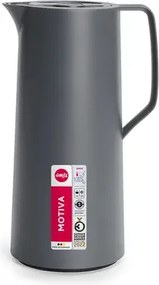 Emsa Motiva Quick Press antracitová / Termokonvice / 1 l
