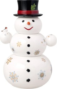 Villeroy&Boch Christmas Toys Memory sněhulák dóza 205 × 180 × 310 mm