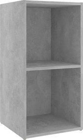 TV skříňky 2 ks betonově šedé 72x35x36,5 cm kompozitní dřevo 3079902