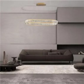 Závěsné LED svítidlo NOVA LUCE AURELIA 48W 3500K 9333073 stmívatelné Triac
