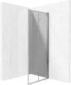 Deante Kerria Plus sprchové dveře 100 cm skládací chrom lesk/průhledné sklo KTSX043P