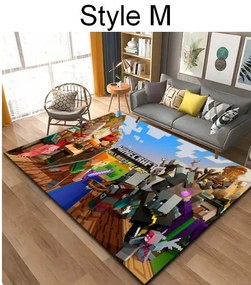 Kobereček/předložka s motivem Minecraft - 80x160 cm Motiv: Style M