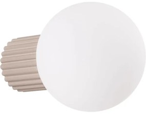 Sollux SL.1742 - Koupelnové nástěnné svítidlo HALO 1xG9/8W/230V IP44 taupe