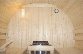 RAKOUSKÝ produkt - Venkovní sudová sauna TROMSÖ L pro 4 osoby 194,8 x 180 x 191,5 cm ( F50180 )