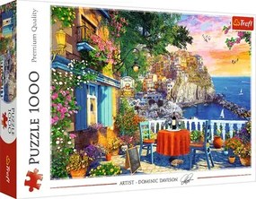 Trefl - Puzzle - Pohled na Cinque Terre / 1000 dílků / 68.3 x 48 cm /