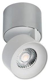 LED2 11508251DT KLIP ON stropní povrchové bodové svítidlo LED D77mm 11W/770lm 2700K TRIAC chrom, bílá Stropní bodovky