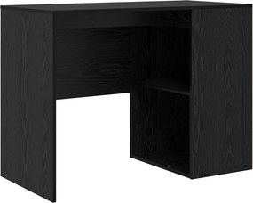 Rohový psací stůl se zásuvkou Černý dub 102 x 88 x 75 cm 3337274