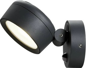 LA 1002904 ESKINA SENSOR Outdoor, nástěnné a stropní svítidlo, antracitové, 3000/4000K, IP65, stmívatelné - BIG WHITE (SLV)