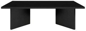 Černý dubový konferenční stolek MOJO MINIMAL 119 x 59 cm