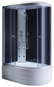 BPS-koupelny Hydromasážní box HYD-A02 120 L, 120x80 levý bez sauny