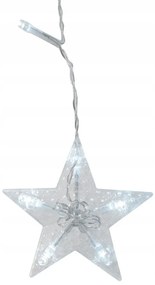 Vánoční světelný LED řetěz Girlanda 275 cm studená bílá