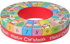 Adventní kalendář Circle, 32 x 6,4 cm