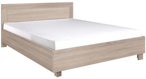 CEZAR s | postel dvoulůžko + rošt 22 | 160x200 cm | sonoma