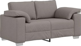 Pohovka 2 ks Taupe textil 3324746
