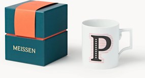 Westwing x MEISSEN, ručně vyrobený hrnek Initials's dekorací Motif