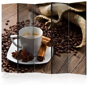Paraván - Star anise coffee II [Room Dividers]